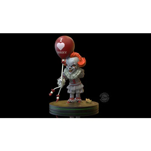 IT: Pennywise 'I Heart Derry' Q-Fig PVC Statue - Fans