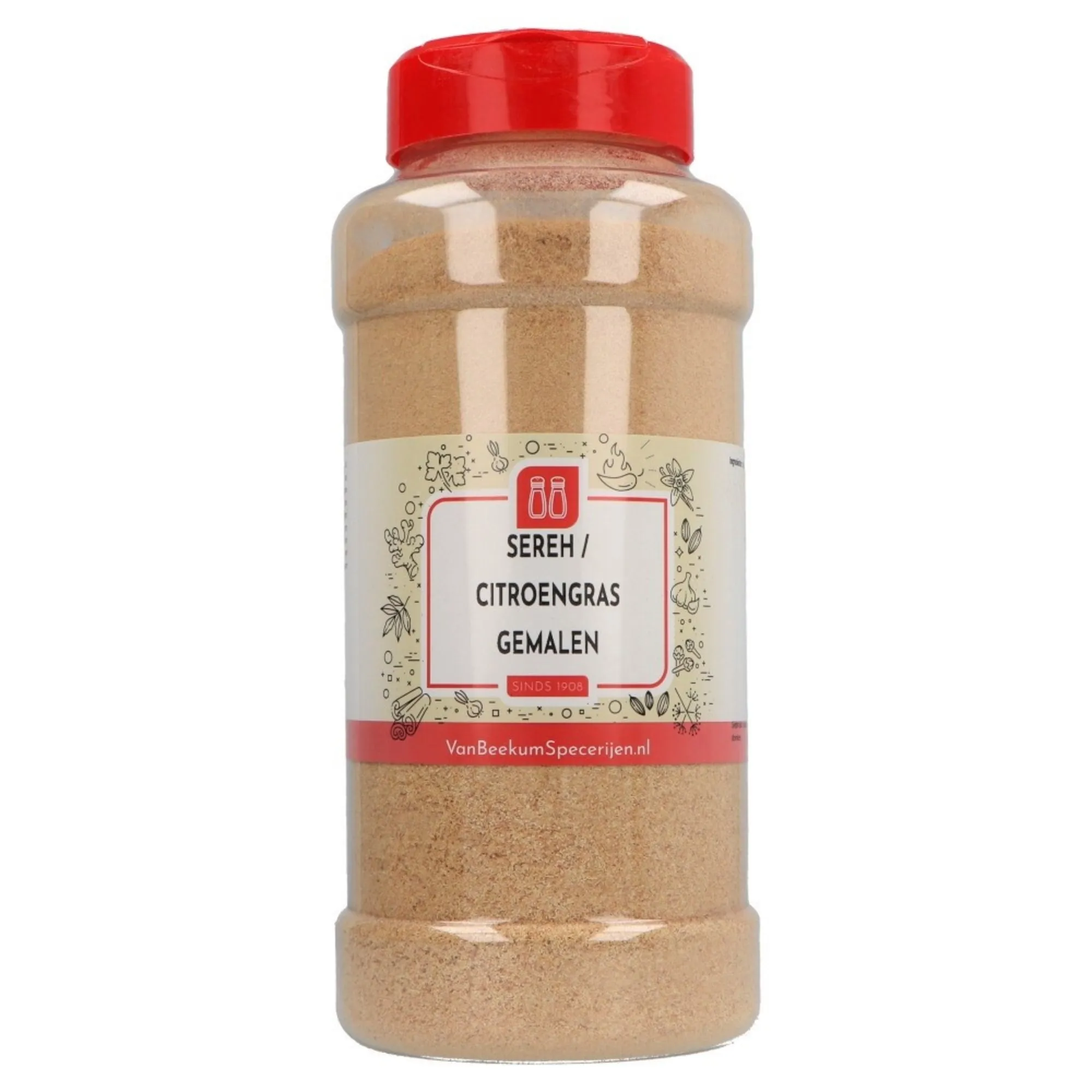 Gemalen citroengras kopen (sereh) | Van Beekum Specerijen