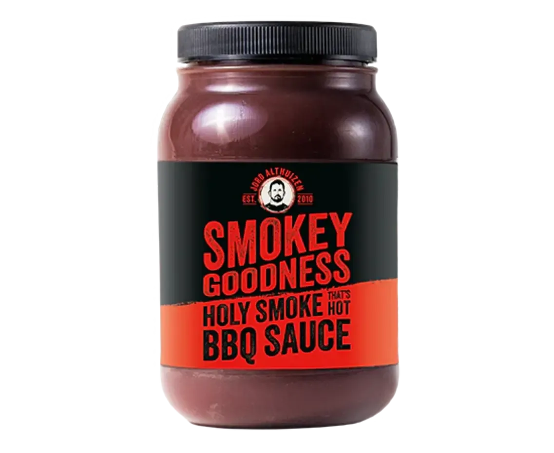 Smokey Goodness - Holy Smoke That's Hot BBQ Sauce