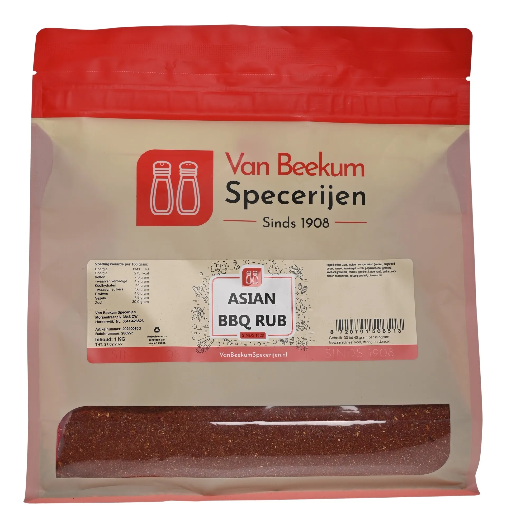 Asian BBQ Rub | Van Beekum Specerijen Sinds 1908