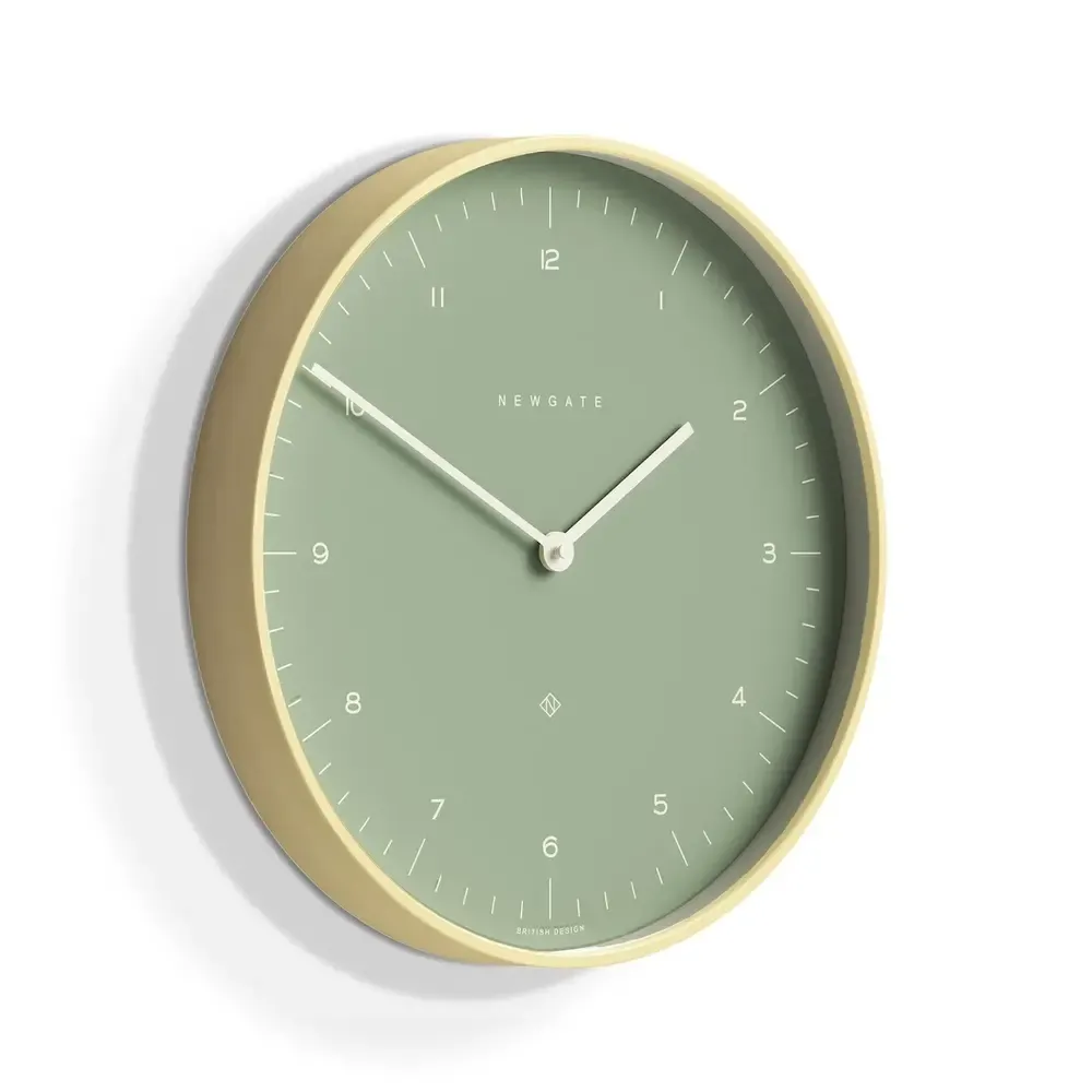 Mr Clarke wall clock green 40cm - Het Adres