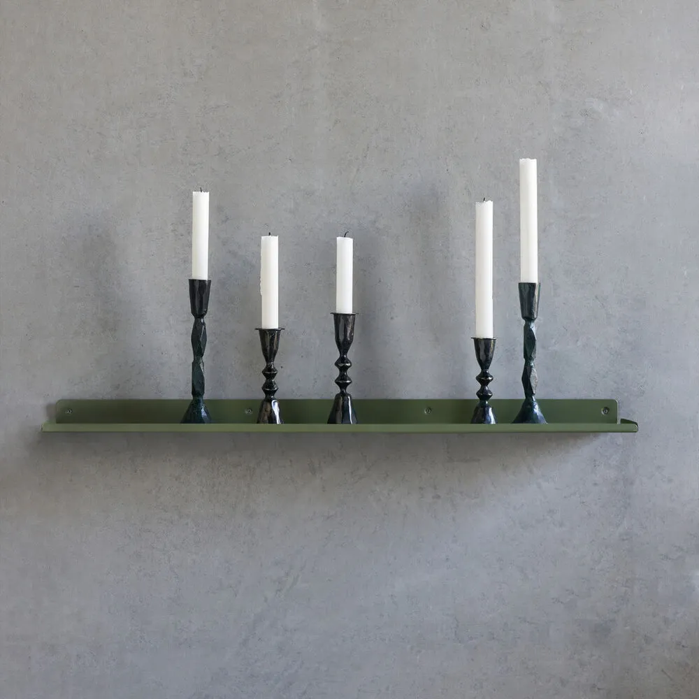Wall shelf Ledge green 80cm - Het Adres
