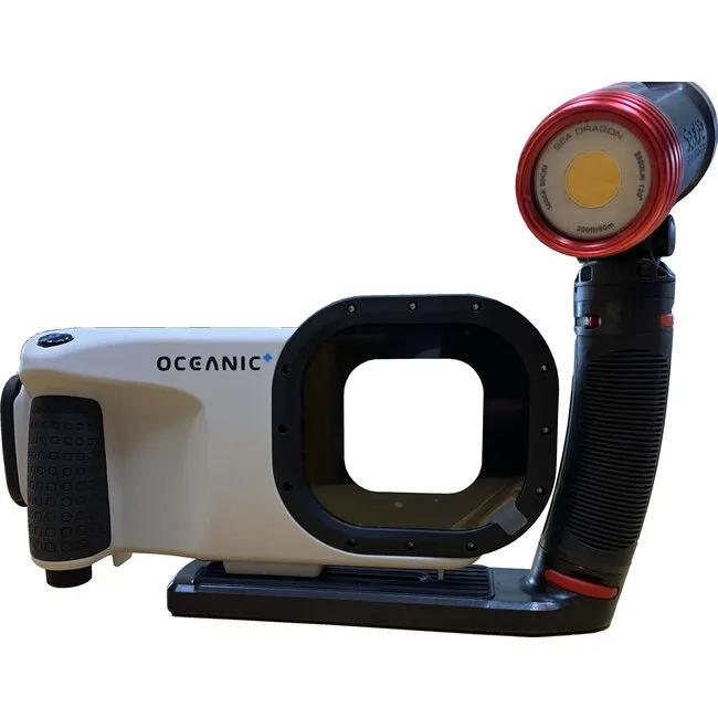 Oceanic + Dive Housing with Sealife 2500 Photo-Video Light SL671 ...