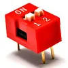 2-pin dip switch 2.54 mm - OTRONIC