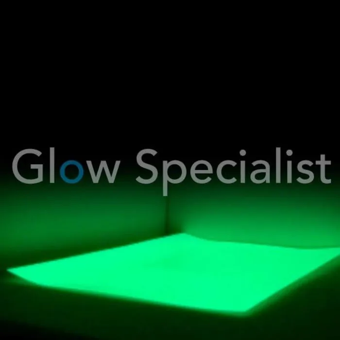 GLOW IN THE DARK A4 ADHESIVE SHEET - Glow Specialist - Glow Specialist