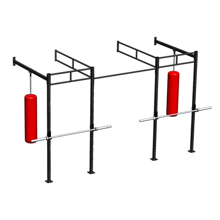PT Essentials Heavy Duty Wall-Mounted Crossfit Rig - Fitnesskoerier.nl