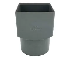 Rioolbuis Regenpijp Aansluiting PVC - Dakgootwinkel.nl